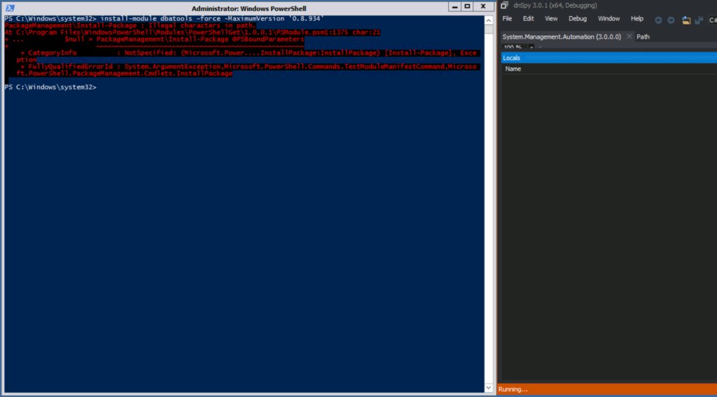 Troubleshooting Powershell And Net When Error Messages Are Not Enough